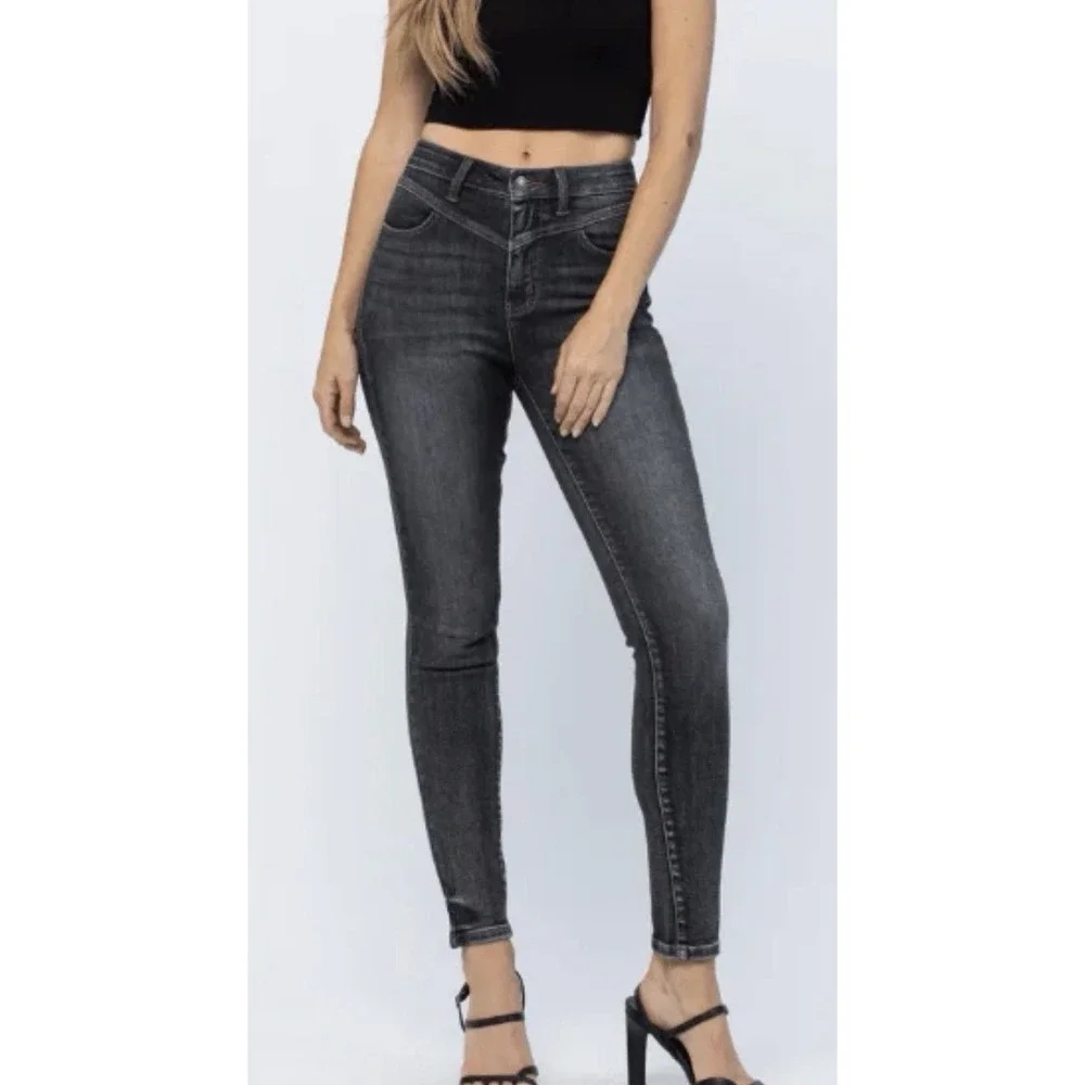 Judy Blue | Jeans | Judy Blue Nwt High Rise Front Yoke Skinny Black ...